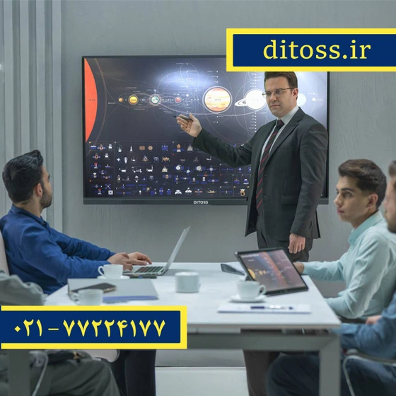 خرید و قیمت تلویزیون لمسی دیتوس 96 اینچ DITOSS L-96XW | ترب