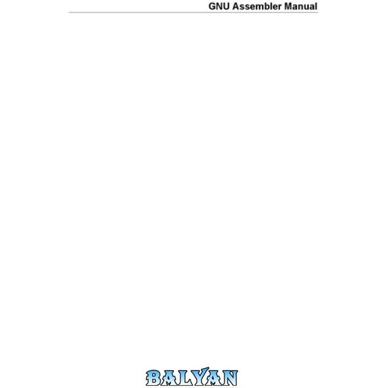 خرید و قیمت دانلود کتاب GNU assembler manual | ترب
