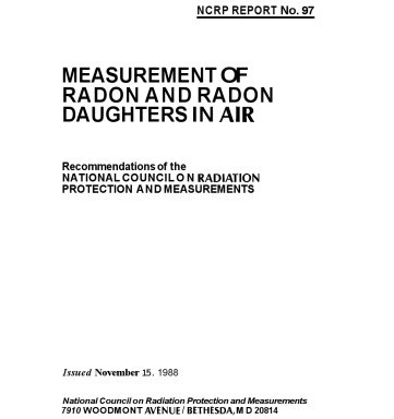 خرید و قیمت دانلود کتاب Measurement of Radon and Radon Daughters in Air ...