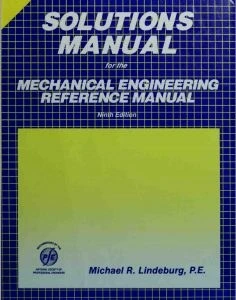 خرید و قیمت Solution Manual for Mechanical Engineering Reference Manual ...