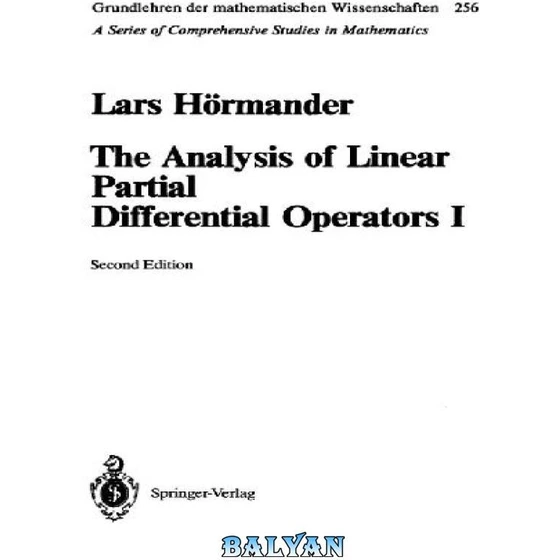 خرید و قیمت دانلود کتاب The Analysis Of Linear Partial Differential