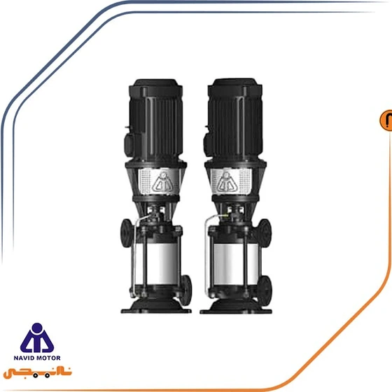 خرید و قیمت پمپ 120 اسب طبقاتی عمودی نوید موتور مدل WKL 80-3a/90KW | ترب