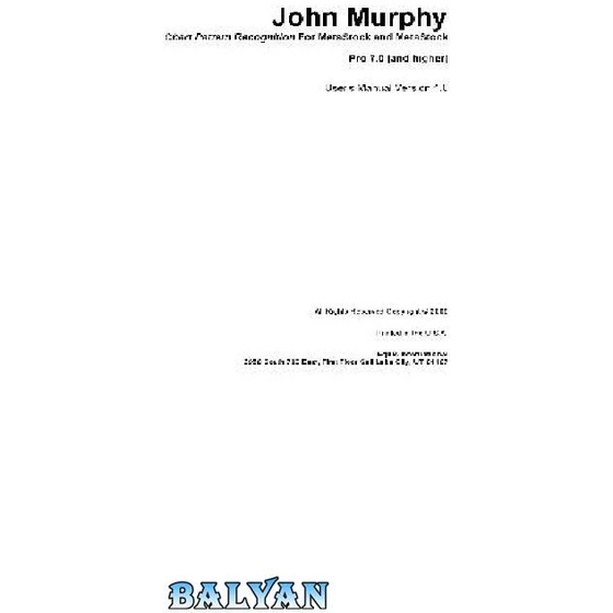 خرید و قیمت دانلود کتاب Chart Pattern Recognition For MetaStock and ...