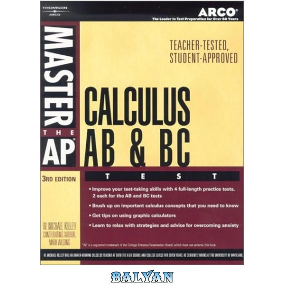 خرید و قیمت دانلود کتاب Master AP Calculus AB, 3rd ed (Master the Ap ...