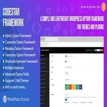 خرید و قیمت دانلود Codestar Framework برای وردپرس | ترب