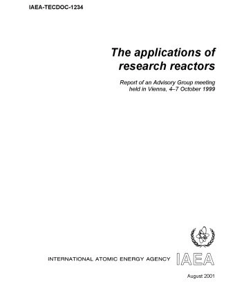 خرید و قیمت دانلود کتاب Applications of Research Reactors (IAEA TECDOC ...