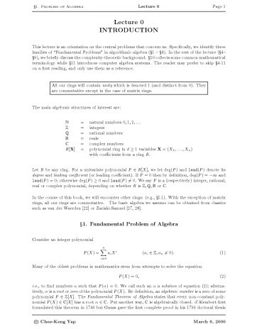 خرید و قیمت دانلود کتاب Fundamental problems of algorithmic algebra ...