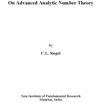 خرید و قیمت دانلود کتاب On Advanced Analytic Number Theory | ترب
