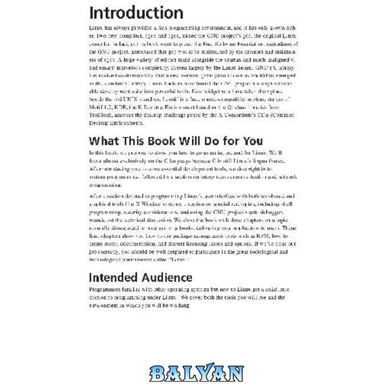 خرید و قیمت دانلود کتاب Linux Programming Unleashed ترب