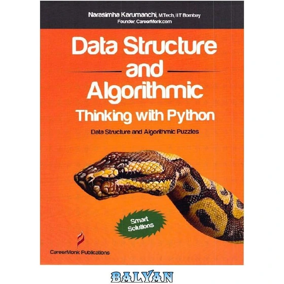 خرید و قیمت دانلود کتاب Data Structure And Algorithmic Thinking With Python Data Structure And