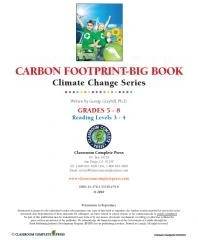 خرید و قیمت دانلود کتاب Carbon Footprint Big Book Gr. 5-8 ویرایش 1 | ترب