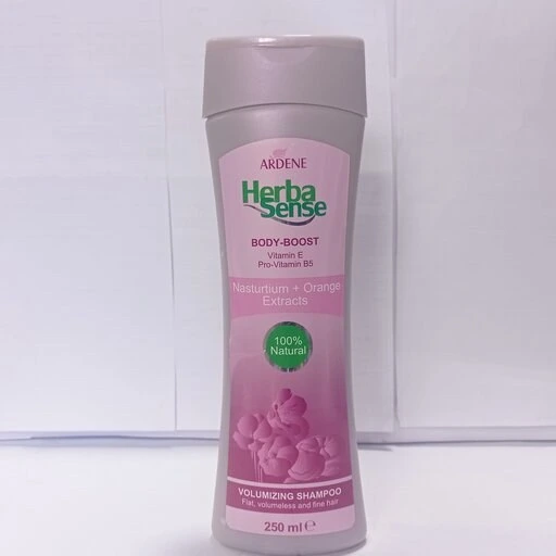 خرید و قیمت شامپوآردن حجم دهنده هربا سنس حاوی ویتامین E و B5 حجم 250 میل Ardene herbasense | ترب