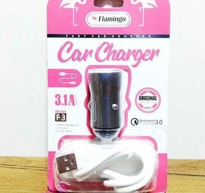 خرید و قیمت شارژر فندکی Flamingo F3 Mic: توانایی شارژ سریع | ترب