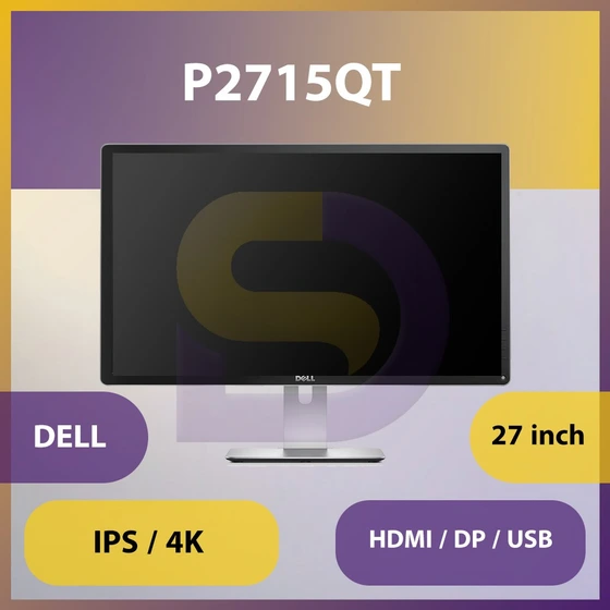 خرید و قیمت مانیتور Dell P2715Qt سایز ۲7 اینچ (استوک) | ترب