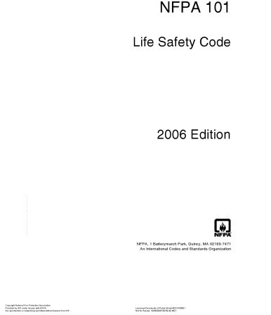 خرید و قیمت دانلود کتاب NFPA 101 - Life Safety Code - 2006 Edition 2006 | ترب