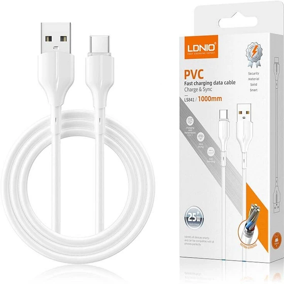 خرید و قیمت کابل تبدیل usb به Type-c الدینیو مدل LS891 | ترب