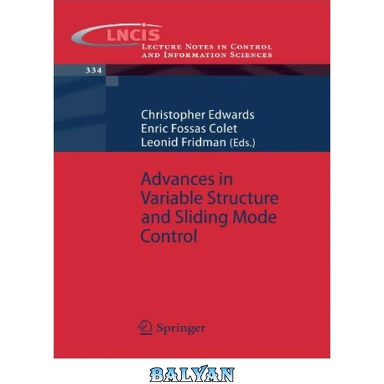 خرید و قیمت دانلود کتاب Advances in Variable Structure and Sliding Mode Control | ترب