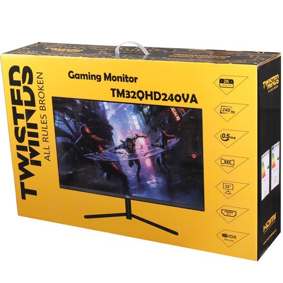 خرید و قیمت مانیتور تویستد مایندز Tm32qhd240va سایز 32 اینچ ترب