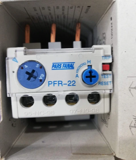 خرید و قیمت بی متال رله حرارتی پارس فانال رنج جریان 6_4 آمپر مدل PFR_22 | ترب