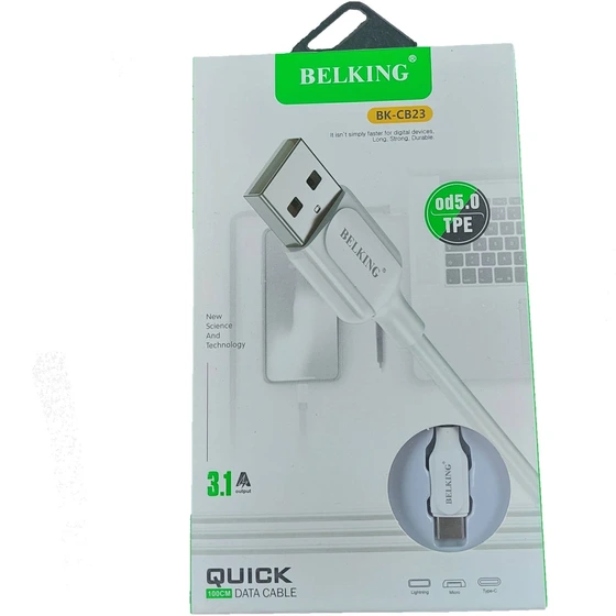 خرید و قیمت کابل فست بلکینگ مدل BK-CB23 تایپ سی | ترب