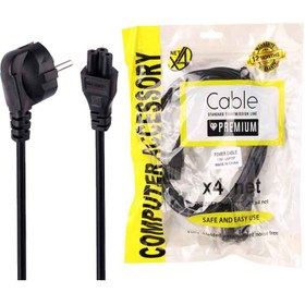 خرید و قیمت کابل برق لپ تاپ 1.5 متر X4NET | ترب