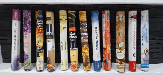 خرید و قیمت عود خوشبو کننده هوا بسته 20 عددی در رایحه های مختلف - طلایی ...