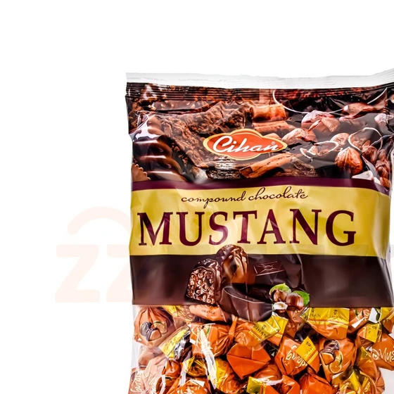 خرید و قیمت شکلات Cihan سری Mustang با مغز پرتقالی 1000 گرم | ترب