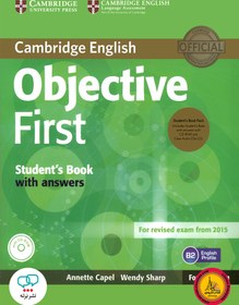 خرید و قیمت Objective first fourth edition ST+WB+CD کتاب زبان | ترب
