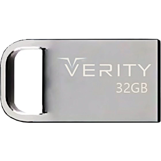 خرید و قیمت فلش مموری وریتی (Verity) مدل V813 ظرفیت 32 ا فلش مموری 32GB نقره ای وریتی V.813 | ترب