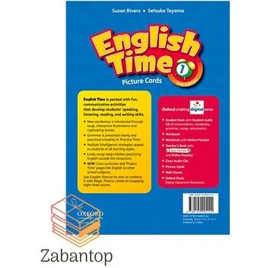 خرید و قیمت English Time 1 2nd Flashcards | ترب