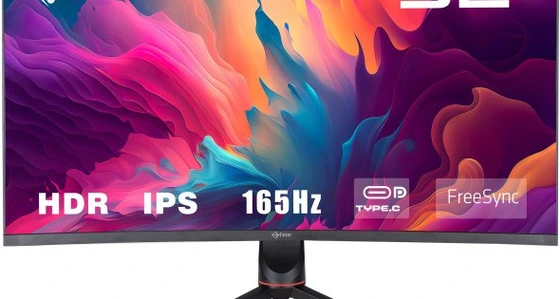 خرید و قیمت مانیتور گیمینگ فاطر Fater C32-165B2 سایز 32 اینچ | ترب