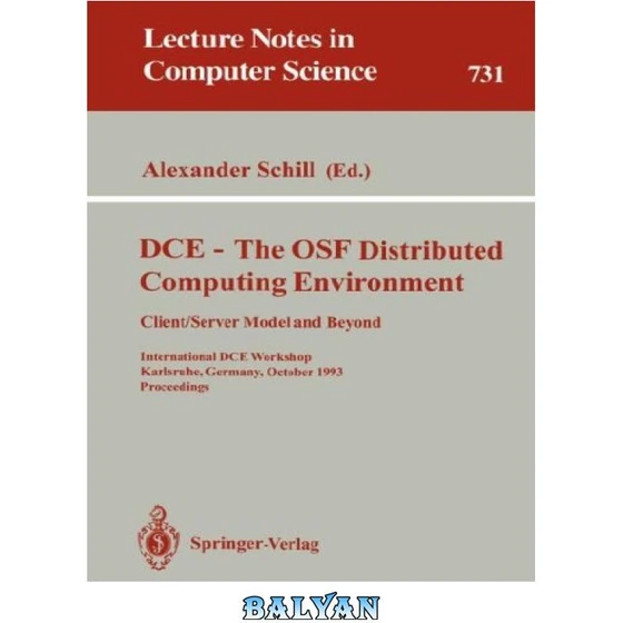 خرید و قیمت دانلود کتاب Dce — The Osf Distributed Computing Environment Clientserver Model And