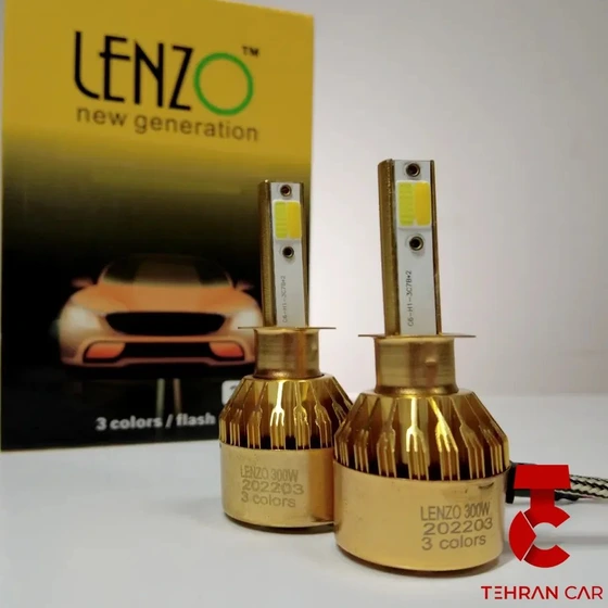 خرید و قیمت هدلایت 4 حالته رنگی L4‌ پایه H1 | ترب