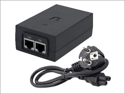 خرید و قیمت آداپتور POE یوبیکویتی UBNT PoE injector 24V 0/5A فابریک | ترب