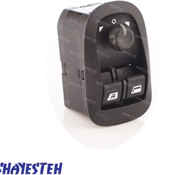 خرید و قیمت کلید شیشه بالابر و تنظیم آینه پژو 206 تیپ 5 برند NIC | ترب