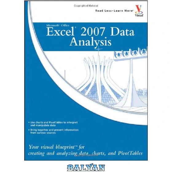 خرید و قیمت دانلود کتاب Microsoft Office Excel 2007 Data Analysis: Your Visual Blueprint for ...