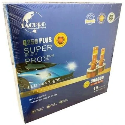خرید و قیمت لامپ هدلایت چراغ خودرو مدل Q250 plus تک پرو H7 (هدلایت) | ترب