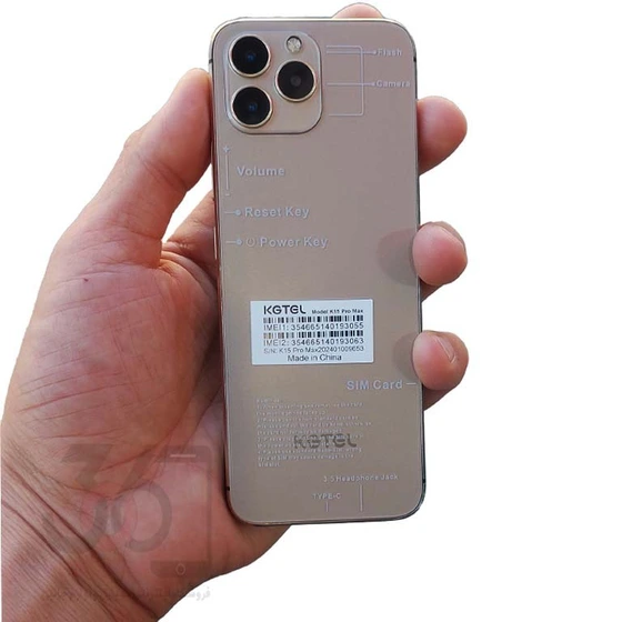 خرید و قیمت گوشی کاجیتل K15 Pro Max | حافظه 64 مگابایت | ترب