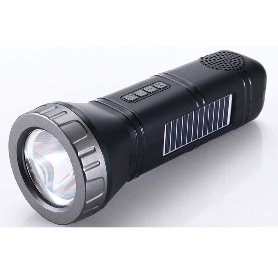 خرید و قیمت اسپیکر همراه چراغ قوه شارژی و رادیو مدل Ai112 | ترب