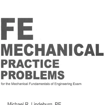 خرید و قیمت دانلود کتاب FE Mechanical Practice Problems 2014 | ترب