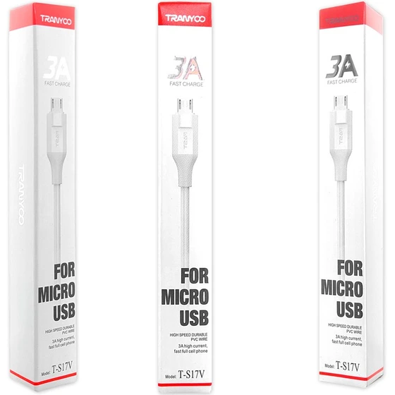 خرید و قیمت کابل شارژ ترانیوTRANYOO Cable Charge S17 - V8 | ترب