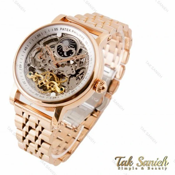خرید و قیمت ساعت پتک فیلیپ اتوماتیک اسکلتون مردانه Patek-3419-G | ترب
