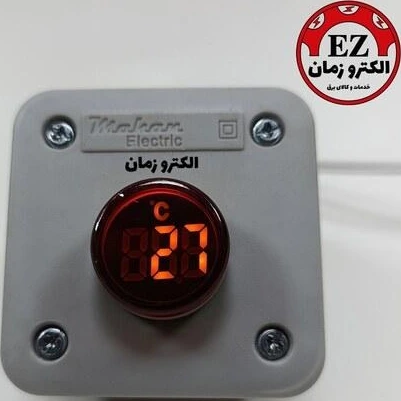 خرید و قیمت چراغ سیگنال دما (ترمو متر) گرد JBH قطر 22 (JRAD16-22T) | ترب