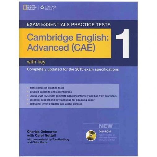 خرید و قیمت کتاب Exam Essentials Practice Tests Advanced CAE 1 اگزم ...