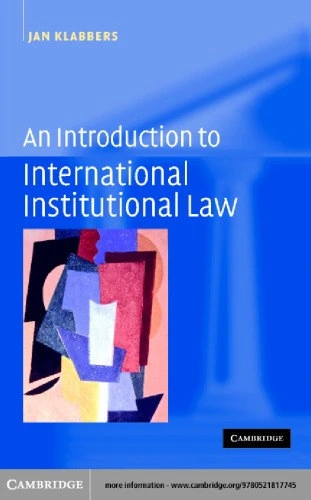 خرید و قیمت دانلود کتاب An Introduction to International Institutional ...