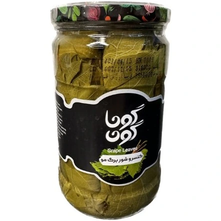 خرید و قیمت کنسرو شور برگ مو 630 گرم گوناگون | ترب