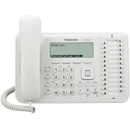 خرید و قیمت تلفن تحت شبکه پاناسونیک مدل KX-UT136 | ترب