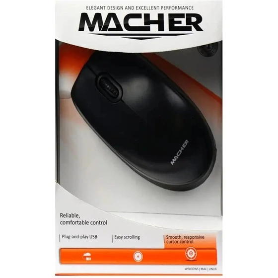 خرید و قیمت موس سیم دار macher مدل Mr - 181 کیفیت عالی | ترب