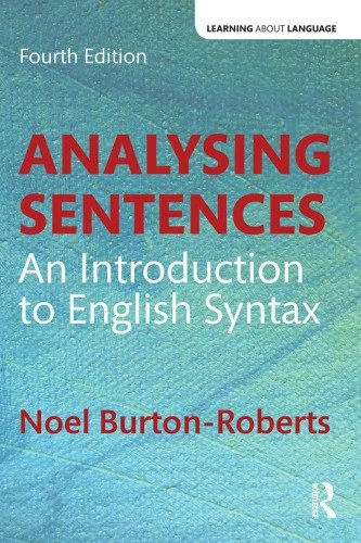خرید و قیمت دانلود کتاب Analysing sentences: an introduction to English ...