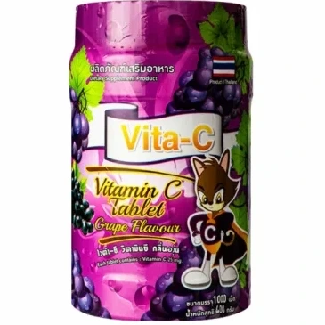 خرید و قیمت ویتامین C با طعم انگور تی من فارما T-Man Pharma Vitamin C | ترب